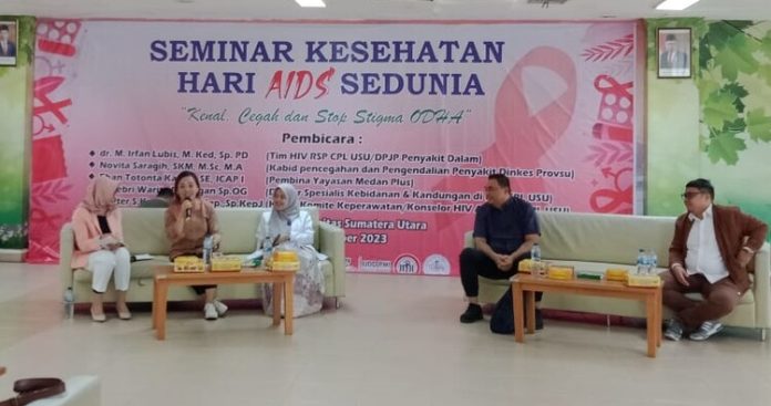 Data 2023, Terjangkit HIV 2.928 Orang dan 8.885 ODHIV di Sumut