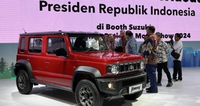 Diluncurkan di IIMS 2024, Berikut Harga Suzuki Jimny 5 Pintu