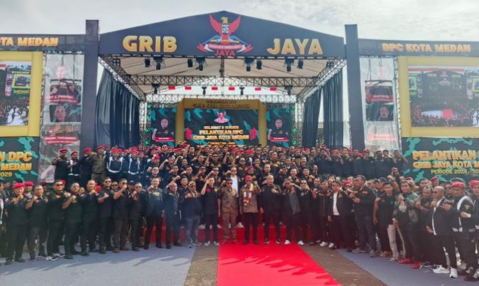 DPC GRIB Jaya Medan Periode 2024-2029 Resmi Dilantik