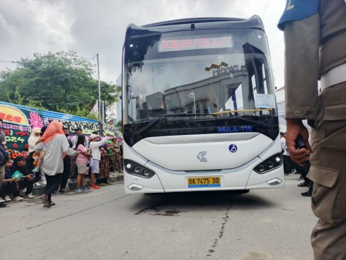 DPRD Dukung Rencana ASN Pemko Medan Naik Masstran Bus Listrik