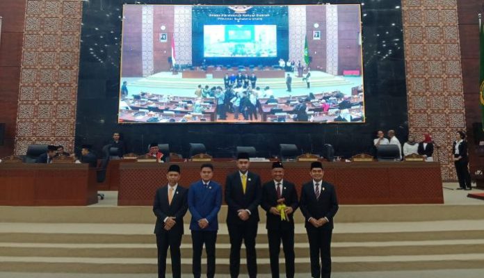 Empat Wakil Ketua DPRD Sumut Dilantik