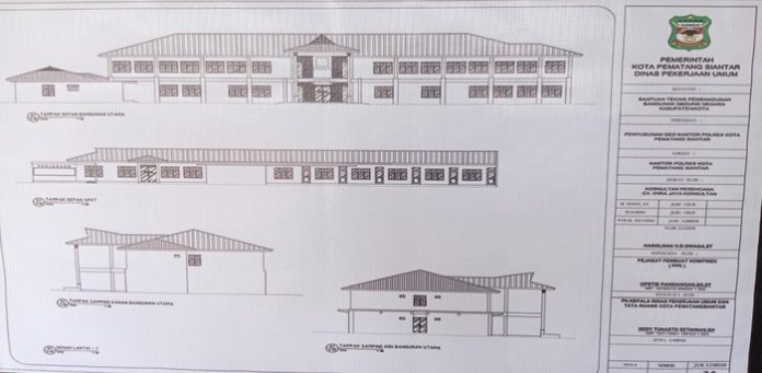 Gedung Polres Siantar Dibangun Bertingkat, Habiskan APBD Sebesar Rp4,2 Miliar