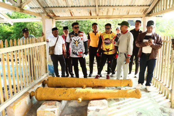 Gowes Santai Colling System, Kapolres Batu Bara Kunjungi Situs Budaya ...