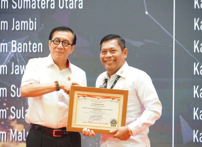 Kanwil Kemenkumham Sumut Raih Predikat WBK Tahun 2023 Kanwil Kemenkumham Sumut Raih Predikat WBK Tahun 2023