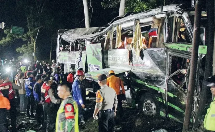 Kecelakaan Bus Rombongan Pelajar Tewaskan 11 Orang, Tidak Ada Jejak Pengereman