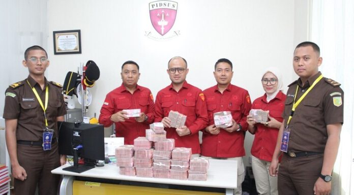 Kejati Sumut Terima Pengembalian UP Rp3,7 Miliar Perkara Korupsi Jalan di Madina