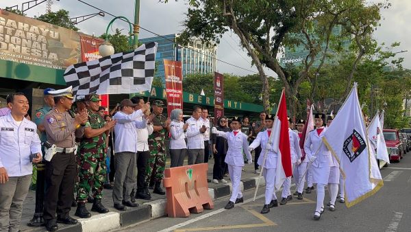 KPU Sumut Gelar Karnaval Sosialisasi Pilkada 2024