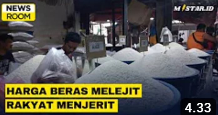 Newsroom: Harga Beras Melejit Rakyat Menjerit