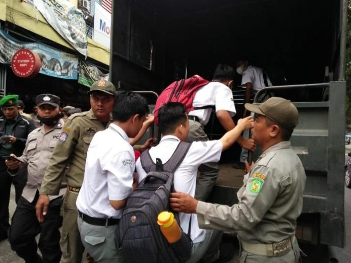 Operasi Kasih Sayang, Tim Gabungan Pemko Medan Jaring Pelajar dari ...