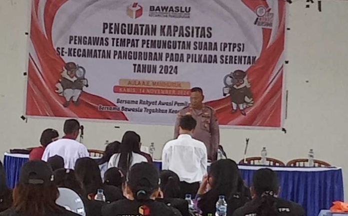 Panwascam Pangururan Gelar Bimtek Penguatan Kapasitas PTPS Panwascam Pangururan Gelar Bimtek Penguatan Kapasitas PTPS