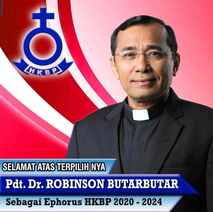 Pdt Dr Robinson Butarbutar Terpilih Menjadi Ephorus HKBP 2020-2024