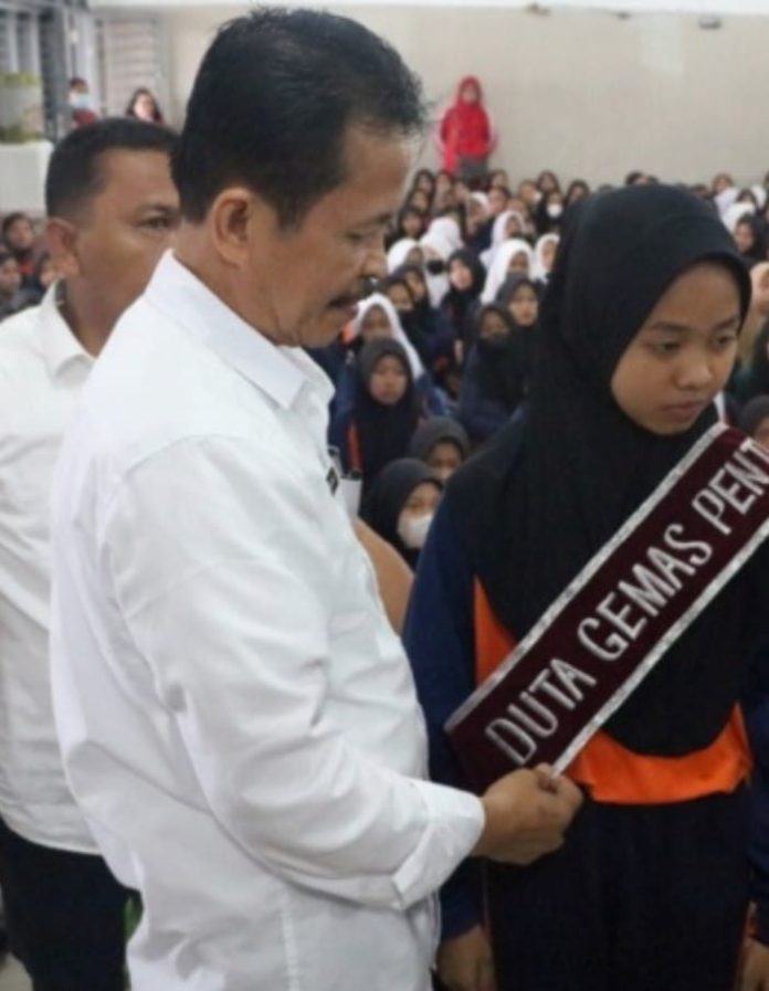 Pelajar Dilibatkan dalam Pencanangan Gerakan Aksi Bergizi di Tebing Tinggi