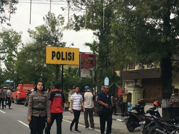 Pelaku Bom Bunuh Diri Masuk ke Mapolrestabes Dikabarkan Pakai Atribut Ojol