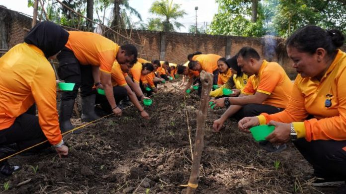 Pemanfaatan Lahan Produktif Program Ketahanan Pangan