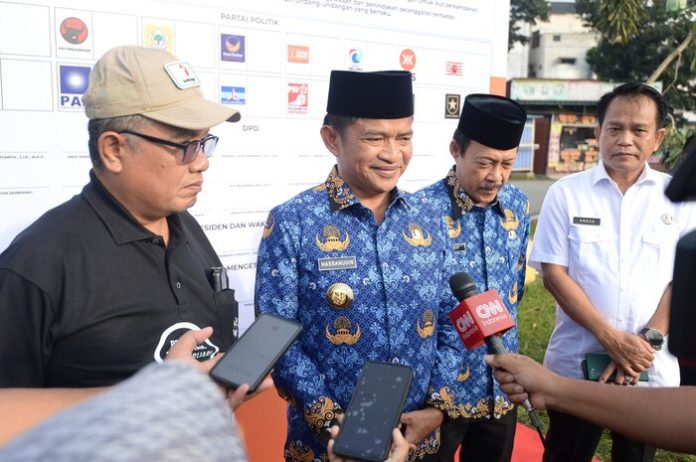 Pemilu Damai 2024, Pj Gubernur Sumut dan Ketua Bawaslu Bersatu Teken Kesepakatan