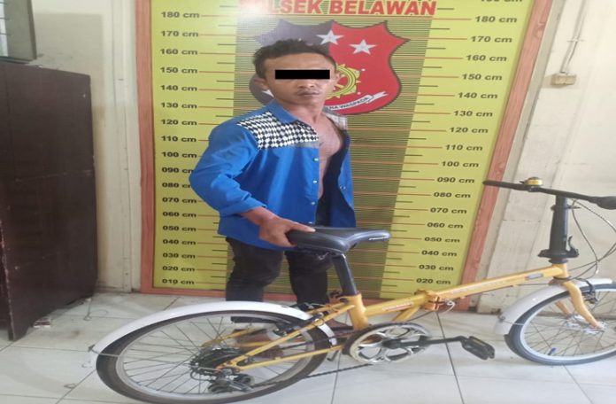 Pencuri Sepeda Masuk Bui