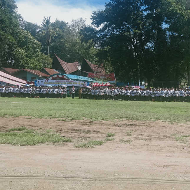 Perayaan Hari Guru Nasional 2023 di Samosir, Sekolah Belajar Daring