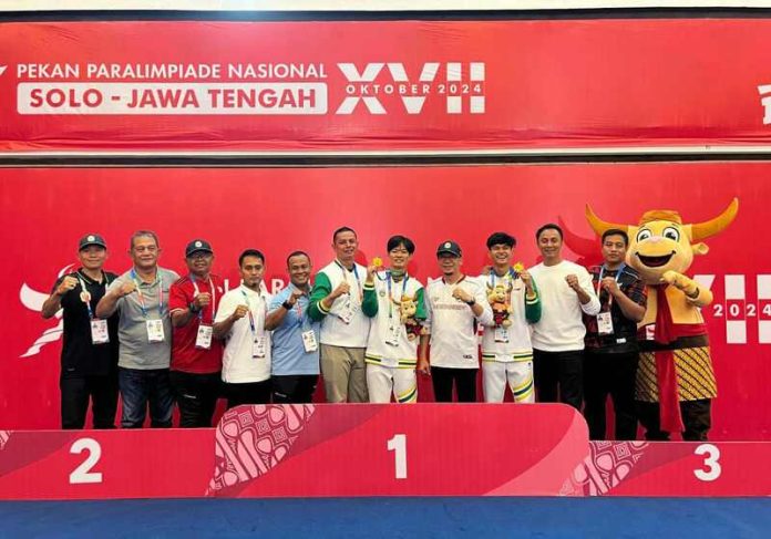 Perdana Dipertandingkan, Atlet Taekwondo Sumut Sukses Juara Umum Peparnas