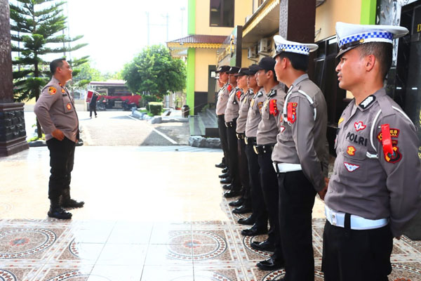 Peserta SIP Polri dari Batu Bara Dapat Wejangan dari Wakapolres
