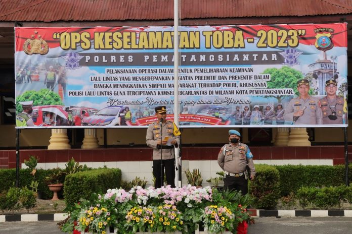 Polisi Gelar Operasi Keselamatan Toba 2023, Warga Siantar Diminta Taat Aturan Lalu Lintas