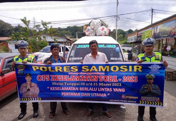 Polres Samosir Utamakan Pencegahan Dalam Operasi Keselamatan Toba 2023
