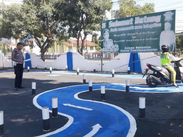 Polres Siantar Resmi Mengubah Lintasan Uji Praktek SIM, Permudah ...