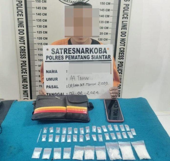 Polres Siantar Tangkap Bandar Sabu, Kasat: Ini Hasil Pengembangan