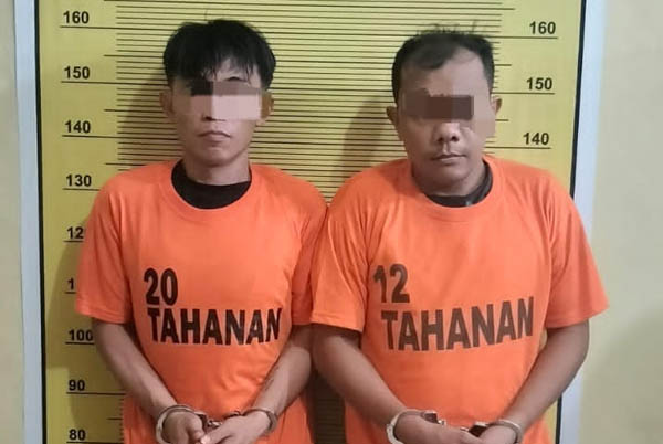 Pria Asal Pekanbaru dan Dolok Masihul Ditangkap Bawa Sabu di Binjai