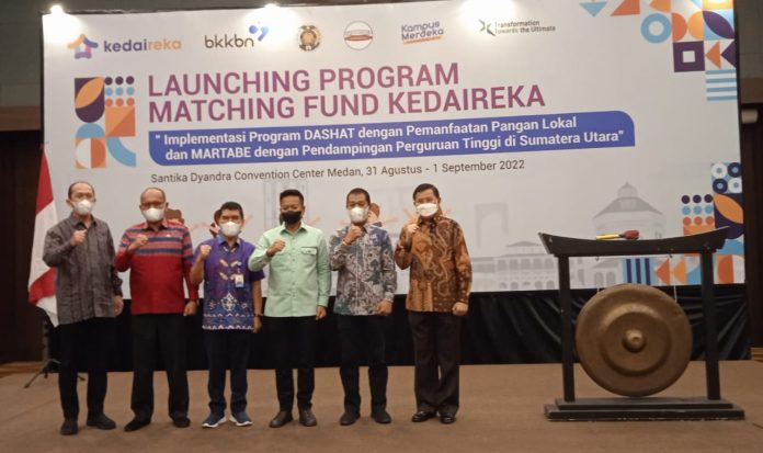 Program Matching Fund Kedaireka Diharap Tekan Stunting di Sumut