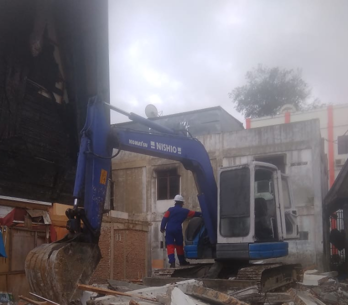 Proyek Revitalisasi Pasar Balairung Balige Mulai Dikerjakan