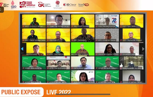 Public Expose Live 2022 PT BEI, 54 Perusahaan Paparkan Kinerja ke Publik