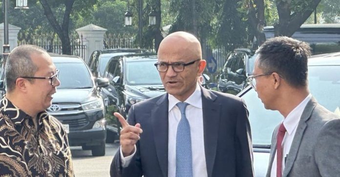 Rencana Kembangkan Teknologi di Indonesia, CEO Microsoft Tiba di Jakarta Rencana Kembangkan Teknologi di Indonesia, CEO Microsoft Tiba di Jakarta