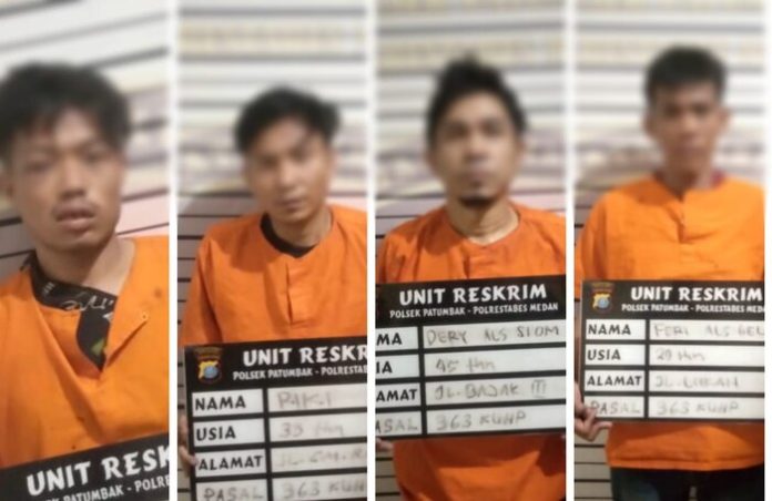 Residivis dan Spesialis Pencuri Motor, Bereaksi Berpasangan di Medan