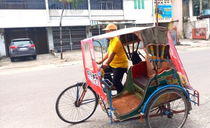 Riwayat Awal Becak di Medan