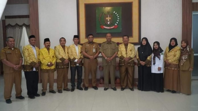 Sebelum Pelantikan, Pengurus APSI Langkat Perkenalkan Diri ke Plt Bupati