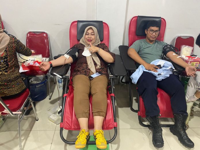 Semarak HBP, Lapas Kelas I Medan Gelar Donor Darah dan Cek Kesehatan Gratis