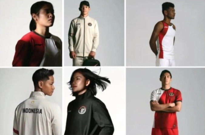 Seragam Timnas Indonesia di Olimpiade 2024 Hasil Rancangan Tangan Putra ...