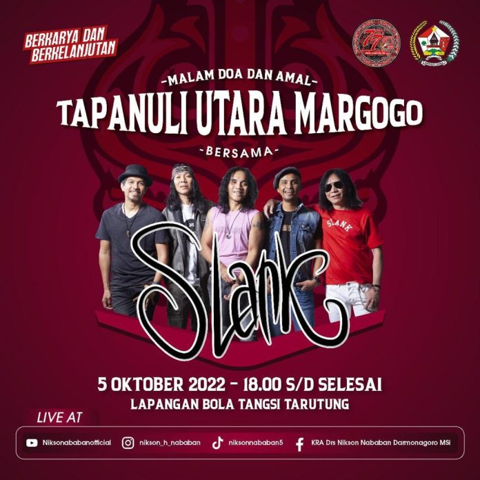 Slank Konser Amal Untuk Korban Gempa Bumi Taput