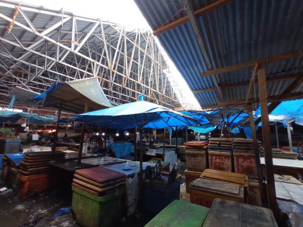 TAPD Siantar: Perbaikan Atap Pasar Ikan Dwikora Dipastikan Tidak dari ...