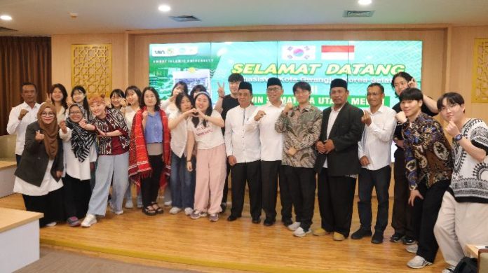 Tingkatkan Sharing Culture, Mahasiswa Korsel Kunjungi UINSU