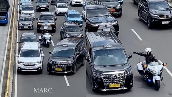 Plat RI 36 Jadi Sorotan: Video Viral Patwal Kawal Pejabat Tuai Kontroversi