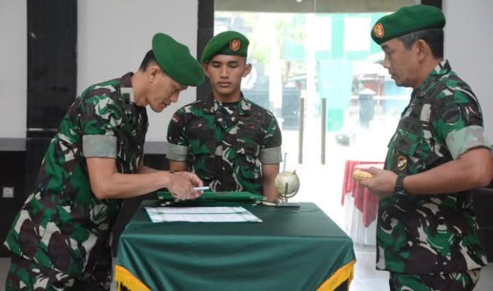 Sejumlah Pejabat Utama di Korem 023/KS Sibolga Resmi Berganti